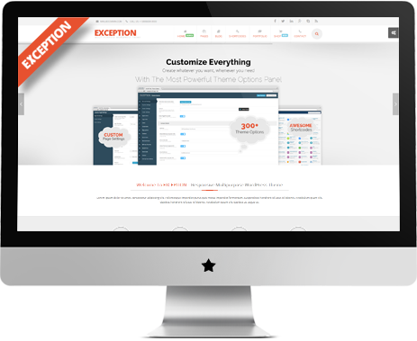 EXCEPTION – Responsive WordPress Theme